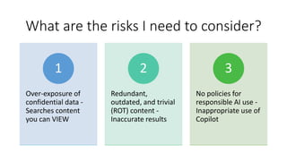 Preparing for Microsoft 365 Copilot - Best Practices for Governance and Data Security ...