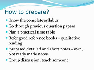 Preparing for net set exams | PPTX