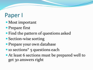 Preparing for net set exams | PPTX