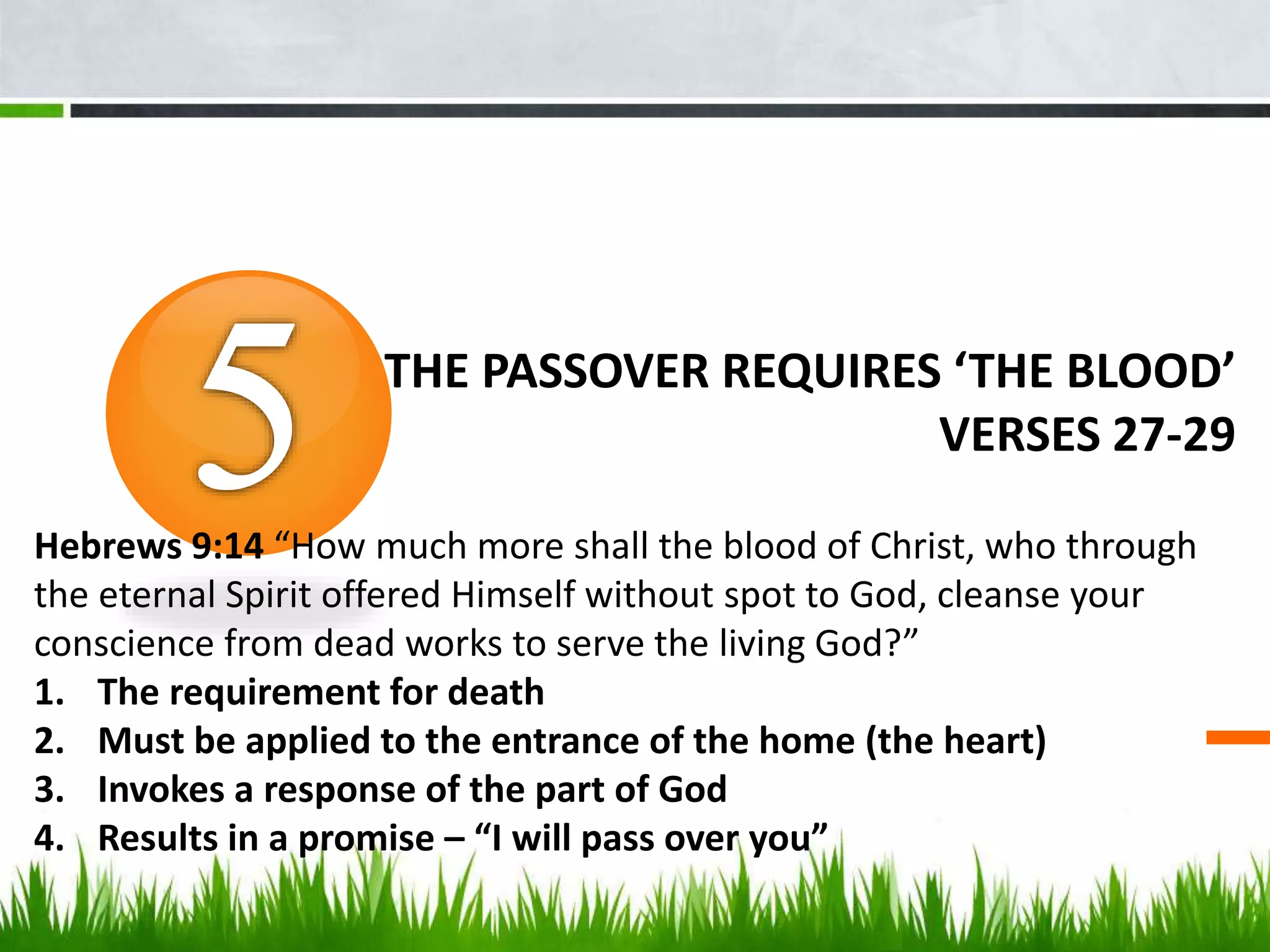 Preparing for passover | PPT