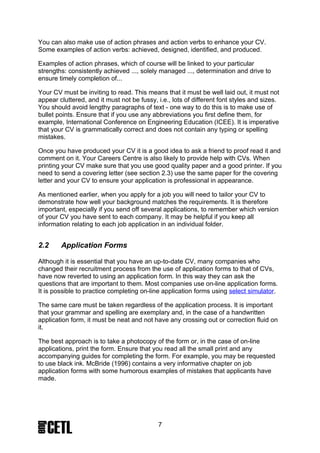 Preparing for Placement | DOC