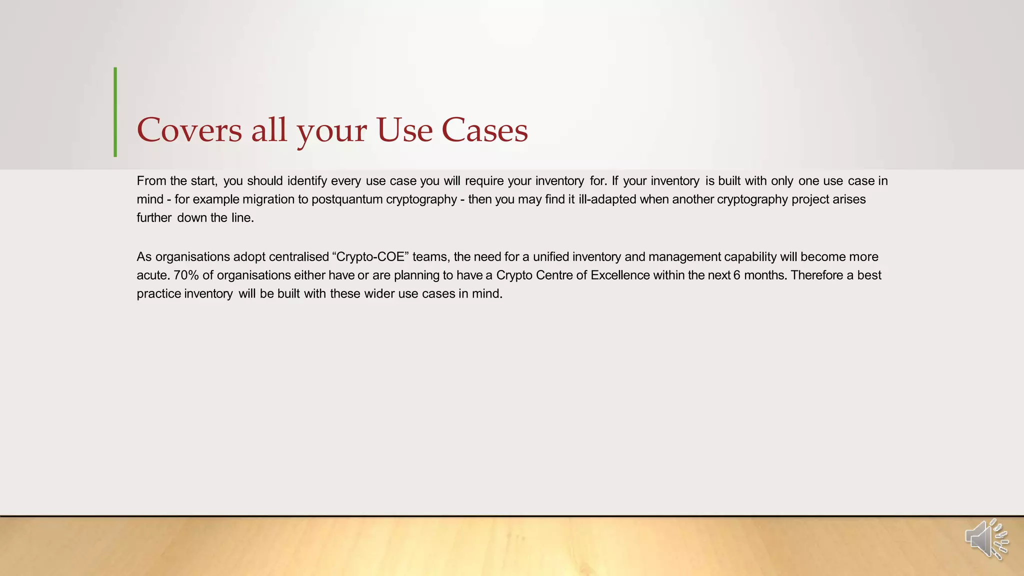 Cryptography Inventory | PPTX