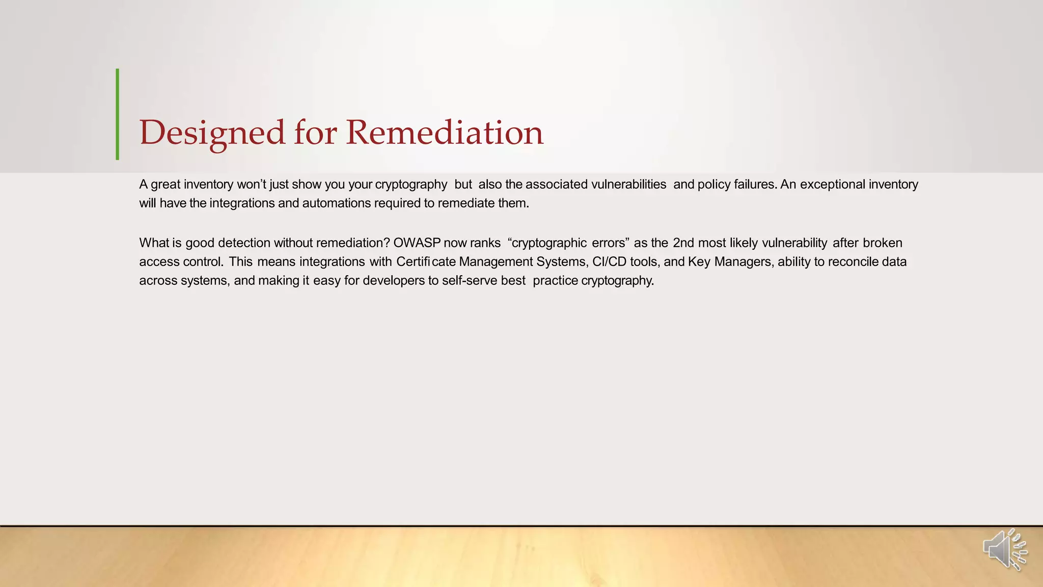 Cryptography Inventory | PPTX