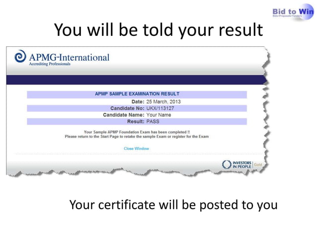 APMP Foundation: Preparing for the APMP Foundation Exam | PPTX ...