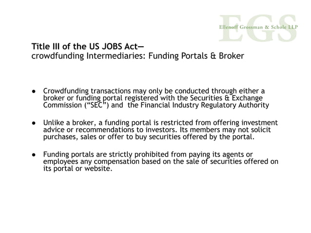 Preparing for the Crowdfunding Revolution