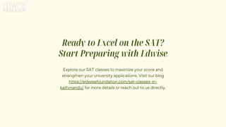 Preparing for the SAT Your Pathway to Top US Universities. | PPT