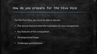 Preparing for the viva voce | PPTX