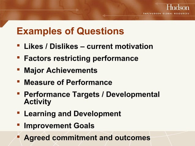 Preparing for your annual review | PPT