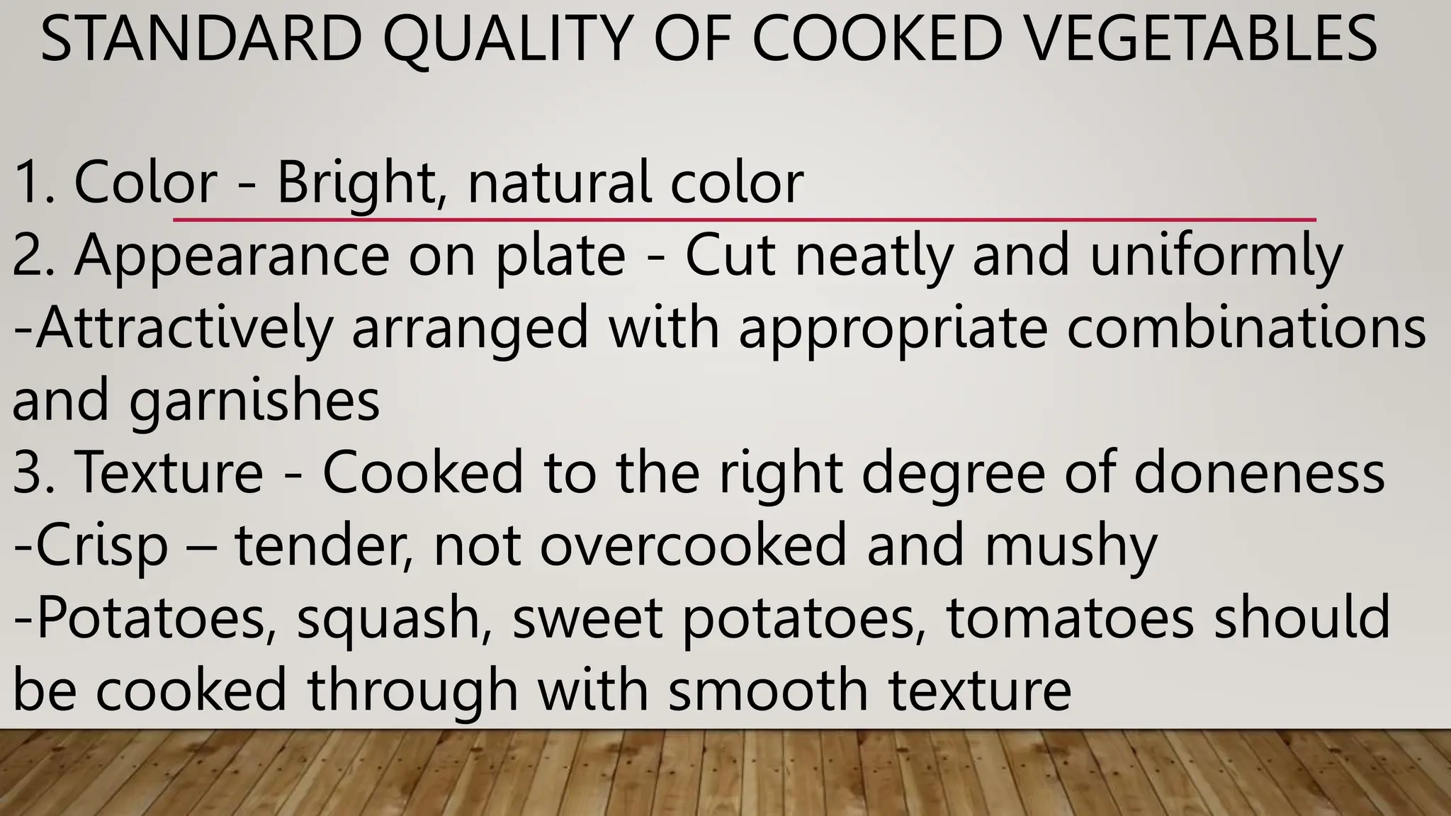 Preparing Fresh Vegetables in cookery 10 | PPTX