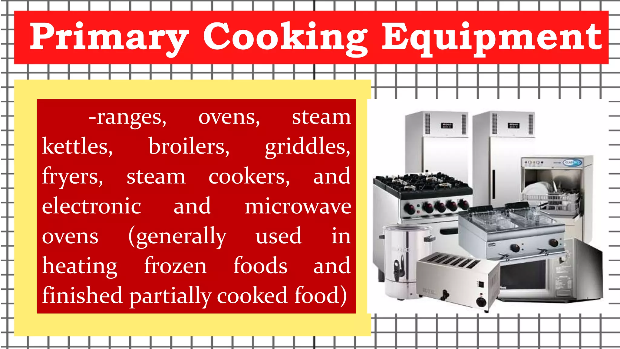 Preparing Kitchen Tools And Equipment And The Ingredients In Food