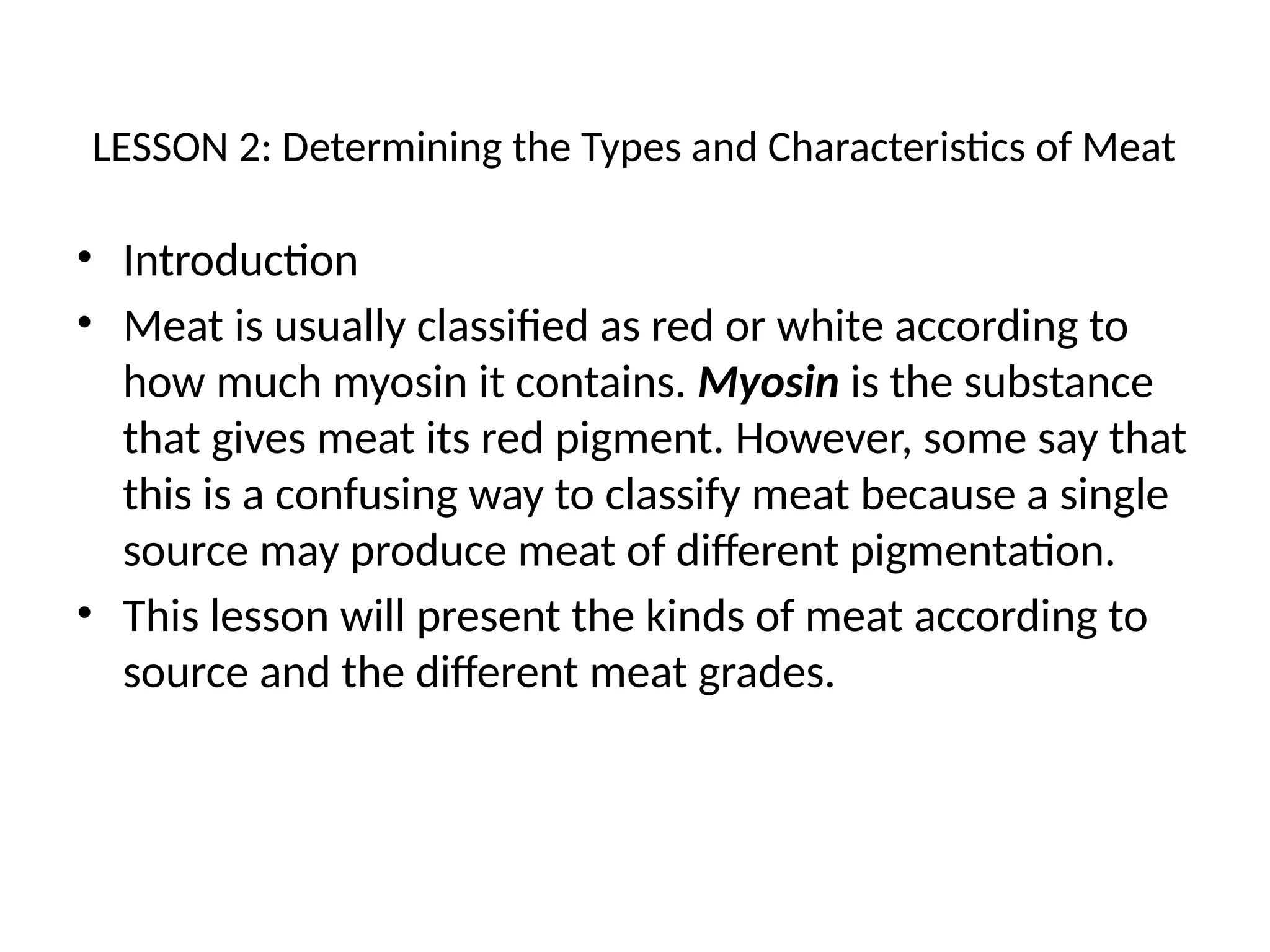 Preparing Meat Dishes cookery nc ii core | PPTX