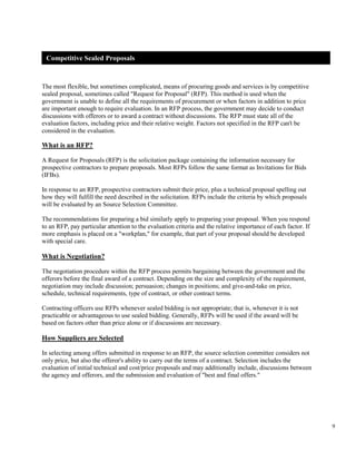 Preparing proposals checklists | PDF