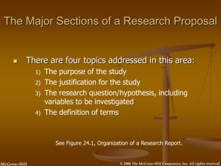 Preparing research proposals and reports | PPT
