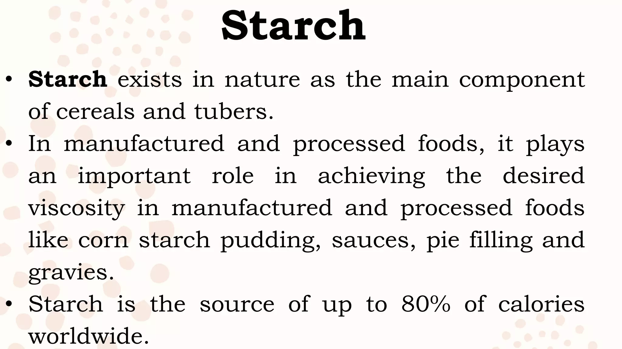 Preparing starch dishes | PPTX