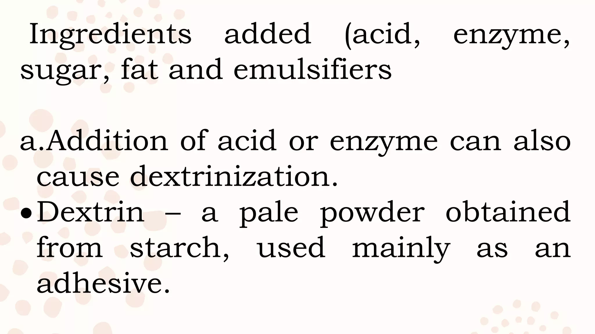 Preparing starch dishes | PPTX