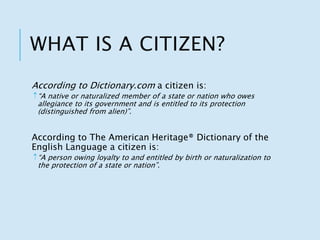 Preparing students to be global citizens | PPTX