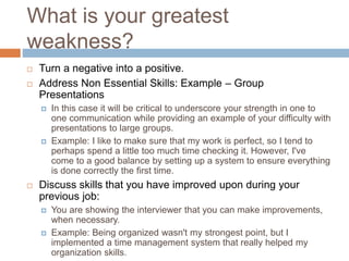 Preparing the Interview | PPT