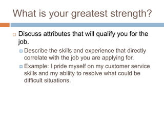 Preparing the Interview | PPTX