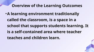 Preparing The Learning Environment Pptx Jonalyn Pptx