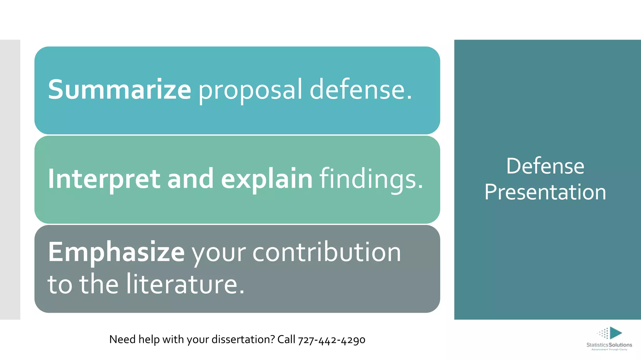 Preparing to Defend Your Research | PPTX