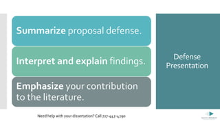 Preparing to Defend Your Research | PPTX