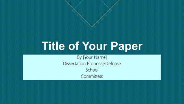 Preparing to Defend Your Research | PPTX | IT and Internet Support ...