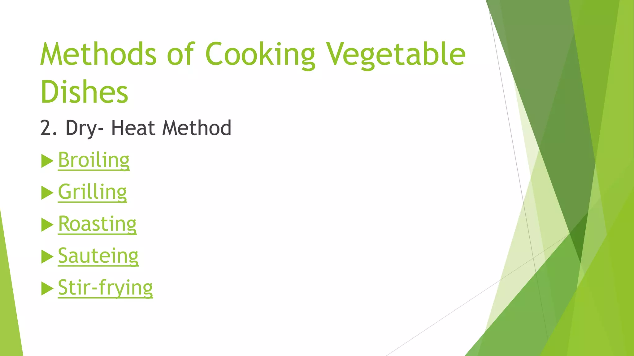 Preparing Vegetable Dishes | PPTX