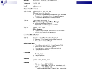 Preparing your cv | PPT