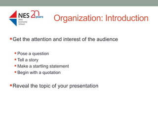 Preparing your first speech | PPTX