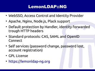 [Pass The SALT 2018] Second factor authentication in LemonLDAP::NG | PPT
