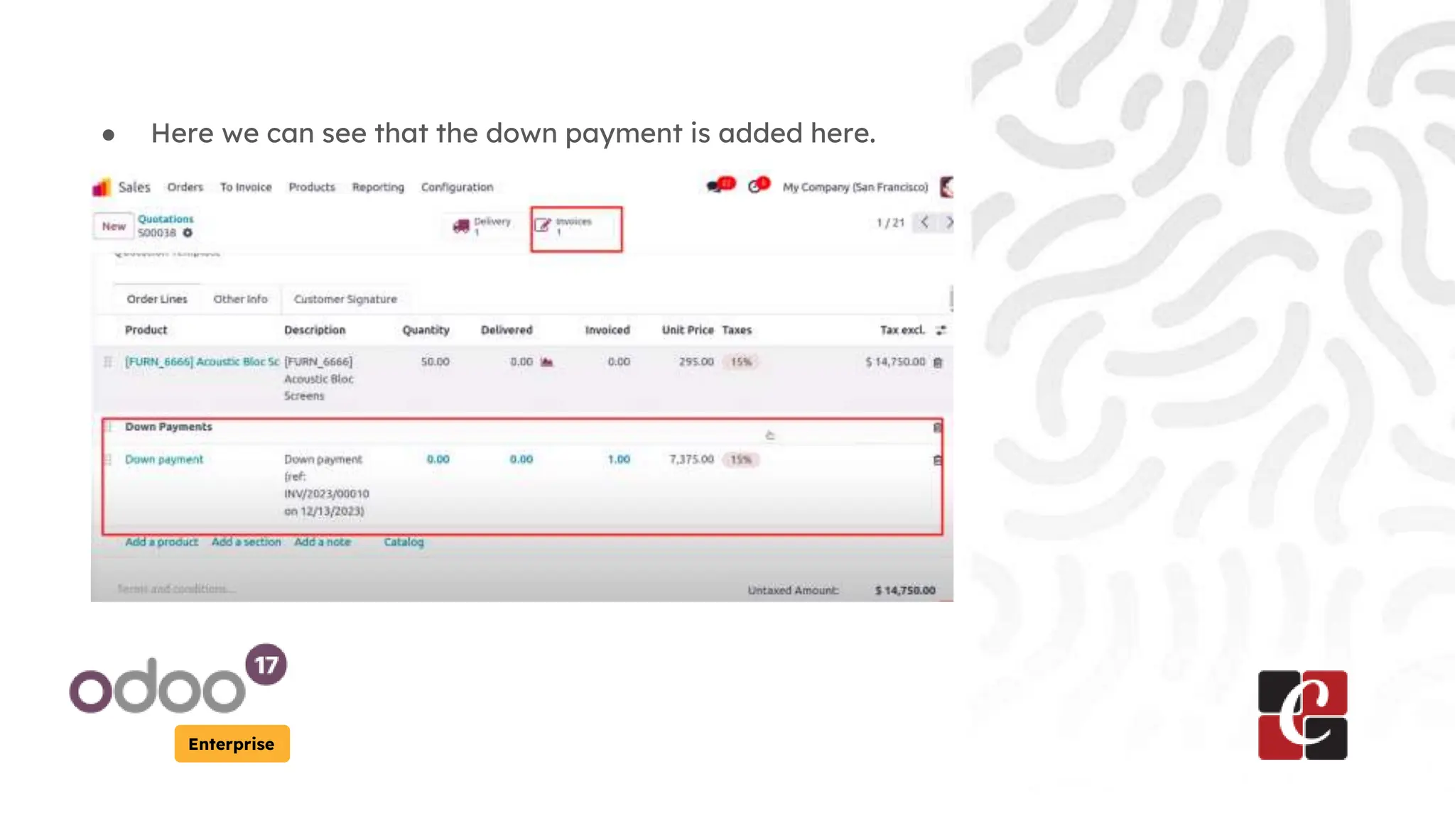 Prepayment Amount in Odoo 17 - How to Make Partial Payment in Odoo 17 ...