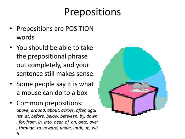 Prep conj and interj | PPT