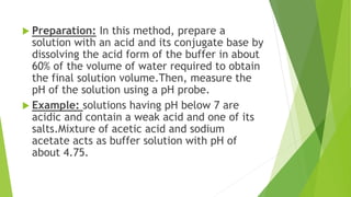 Preperation of solution | PPTX