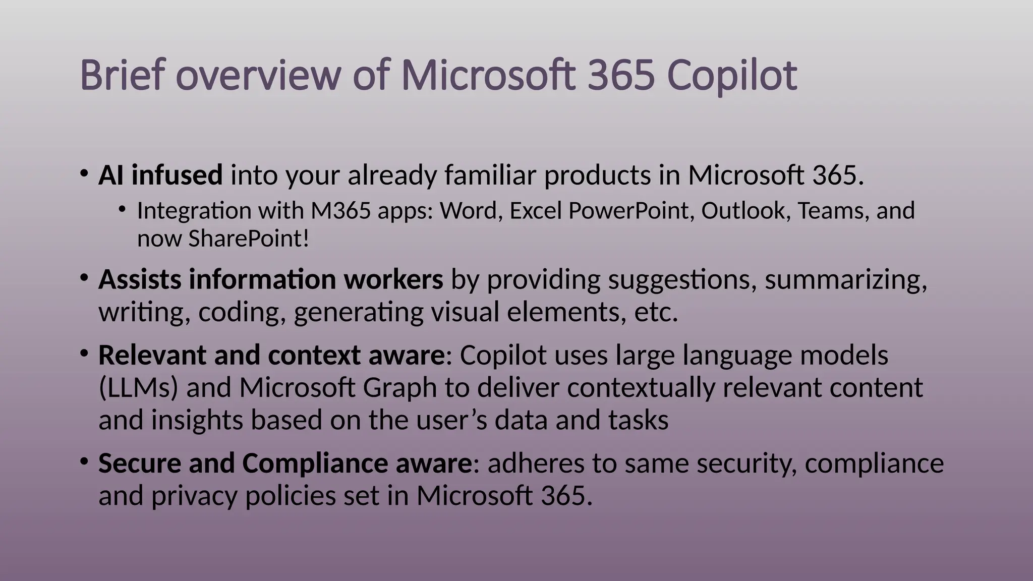 Prep for Copilot and optimize storage with versioning in M365 | PPTX