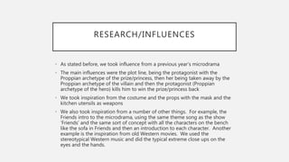 Prep for microdrama | PPT