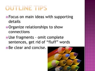 Prep For Tests Less. #5 Notetaking | PPT