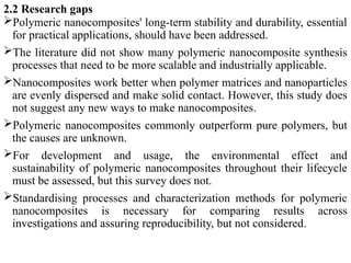 Study of Polymeric Nanocomposites through Additive Manufacturing ...