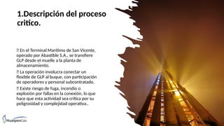 Preplan perdida de contención de GLP Manifold Buque.pptx