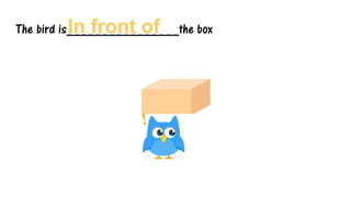 Prepositions of place | PPTX