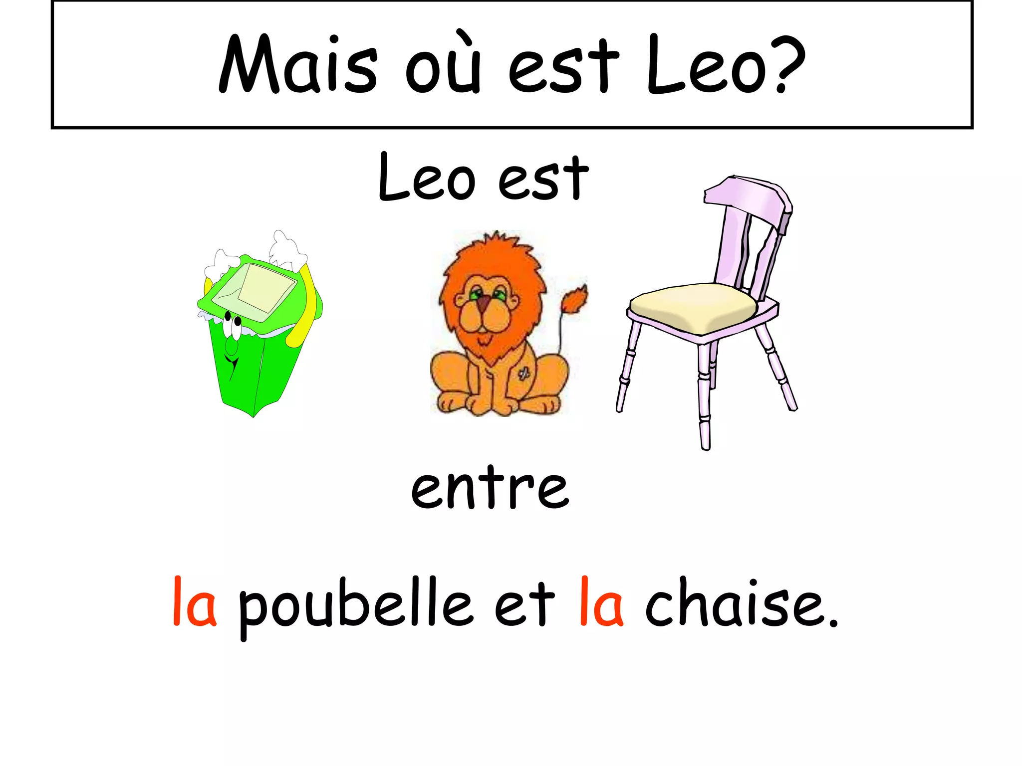 FRENCH: LES PRÉPOSITIONS | PPTX