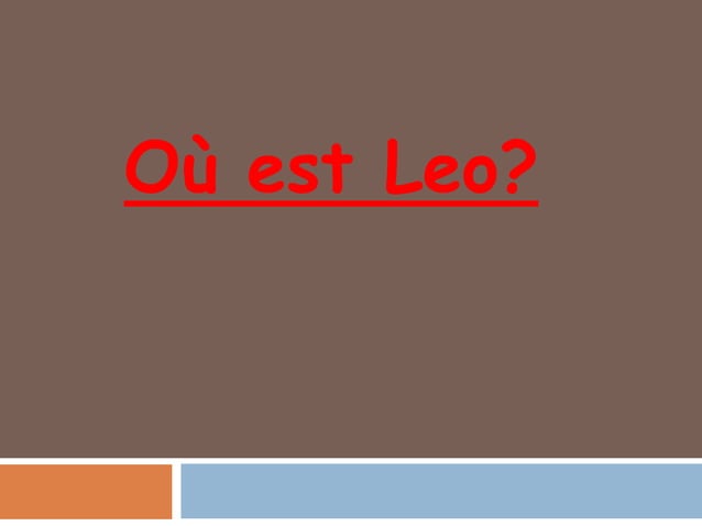 FRENCH: LES PRÉPOSITIONS | PPTX