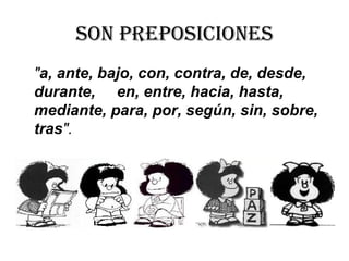 Preposiciones | PPT