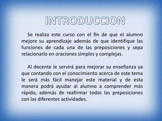 Preposiciones | PPT