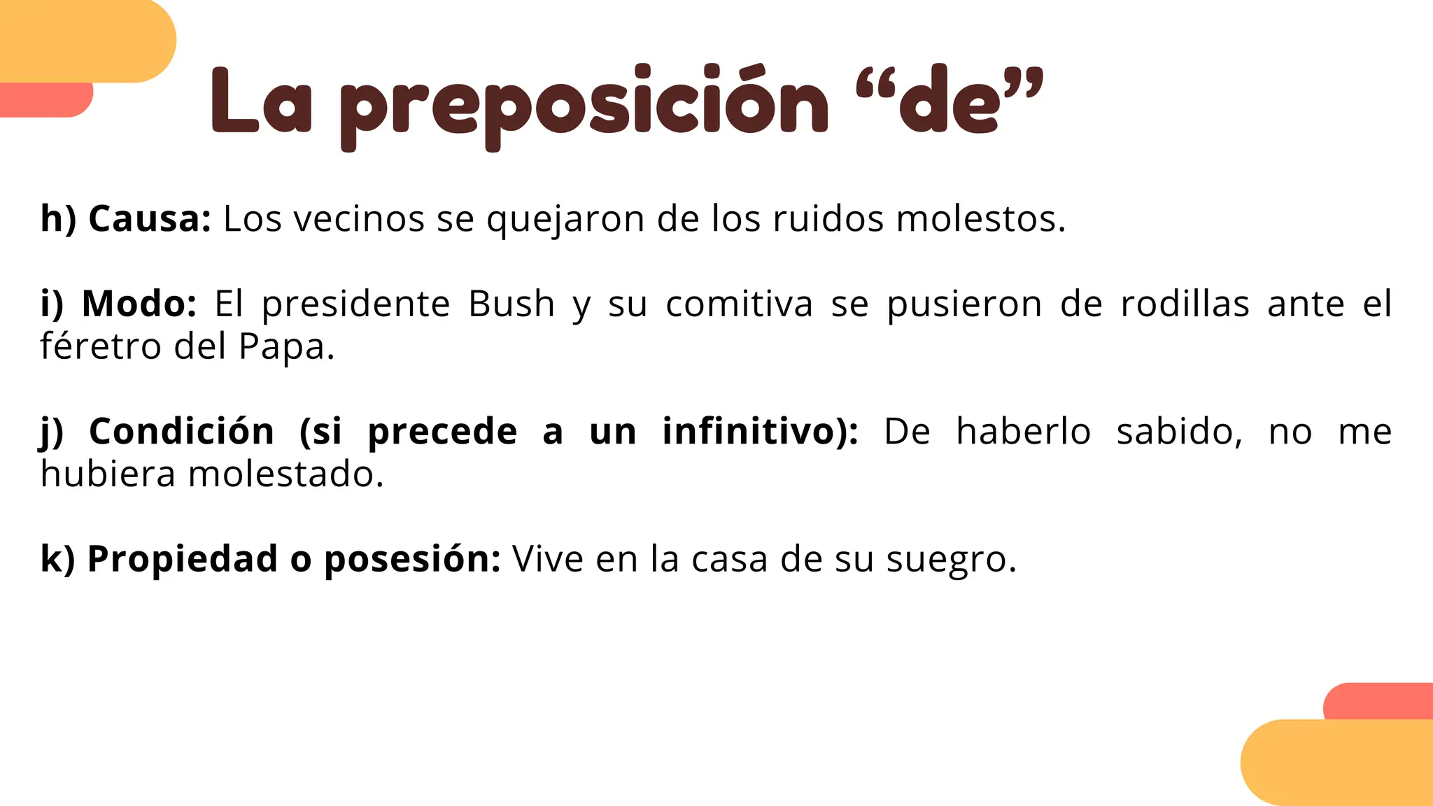 Preposiciones_ uso correcto de prepociones_ejercicios de prácticas | PDF