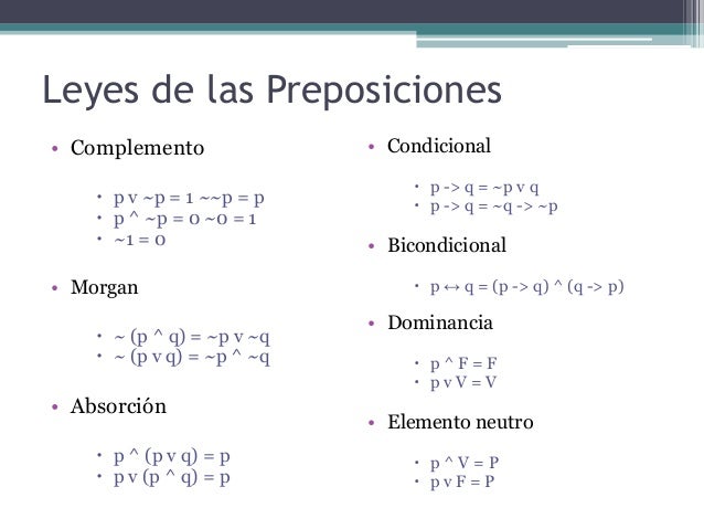 Preposiciones matemáticas (pedro rodriguez c.i. 16388340)