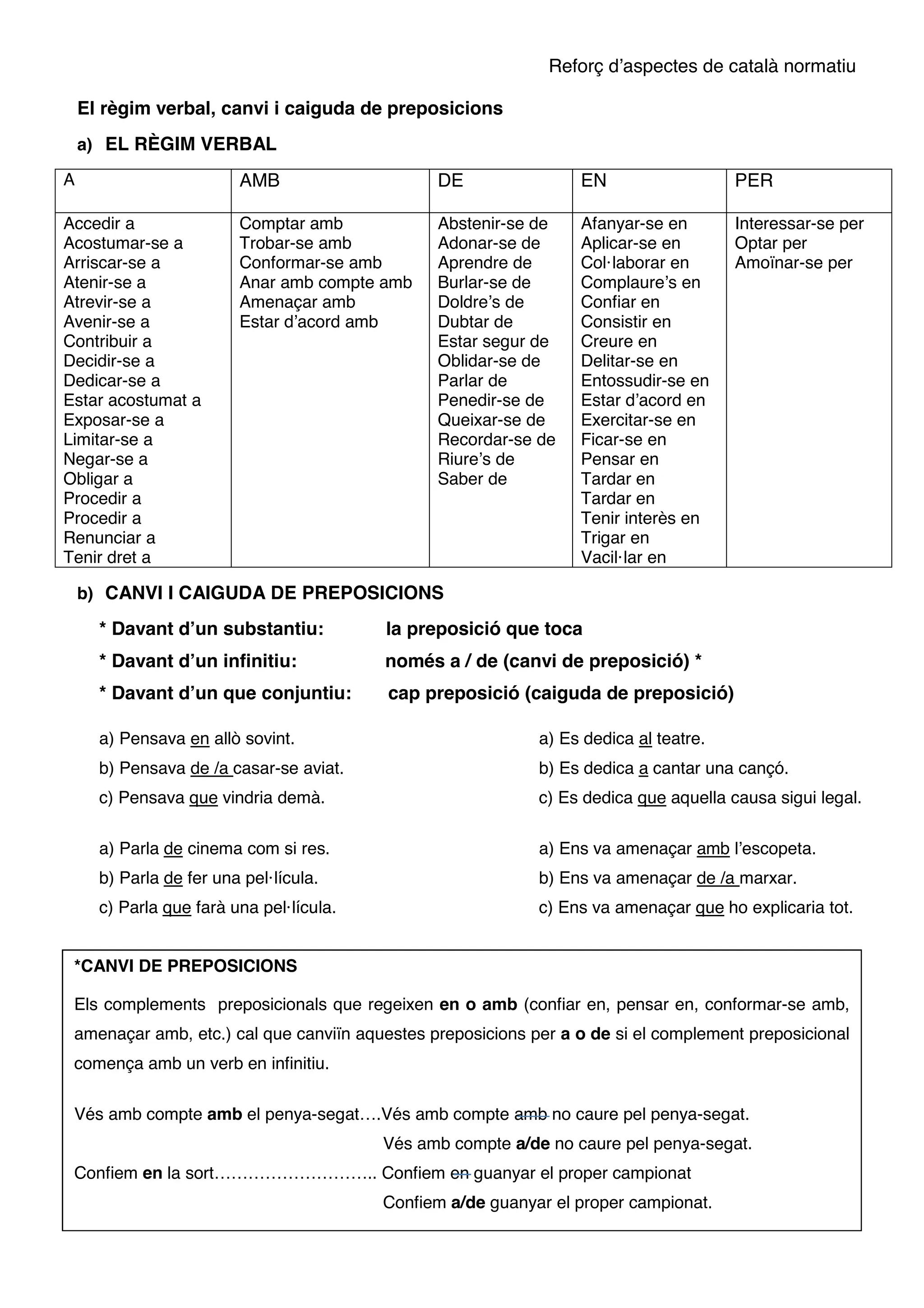 Preposicions i conjuncions cat estudi oficial curs | PPT