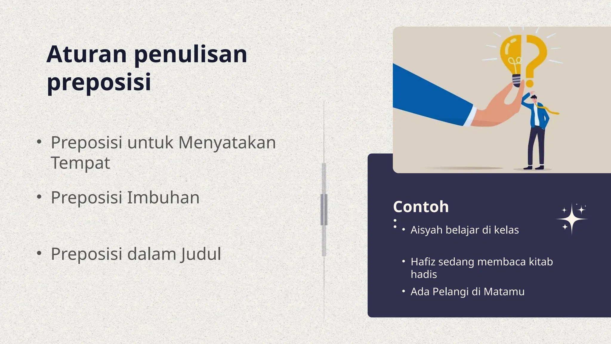 Bahasa Indonesia - Preposisi kelas XI.pptx