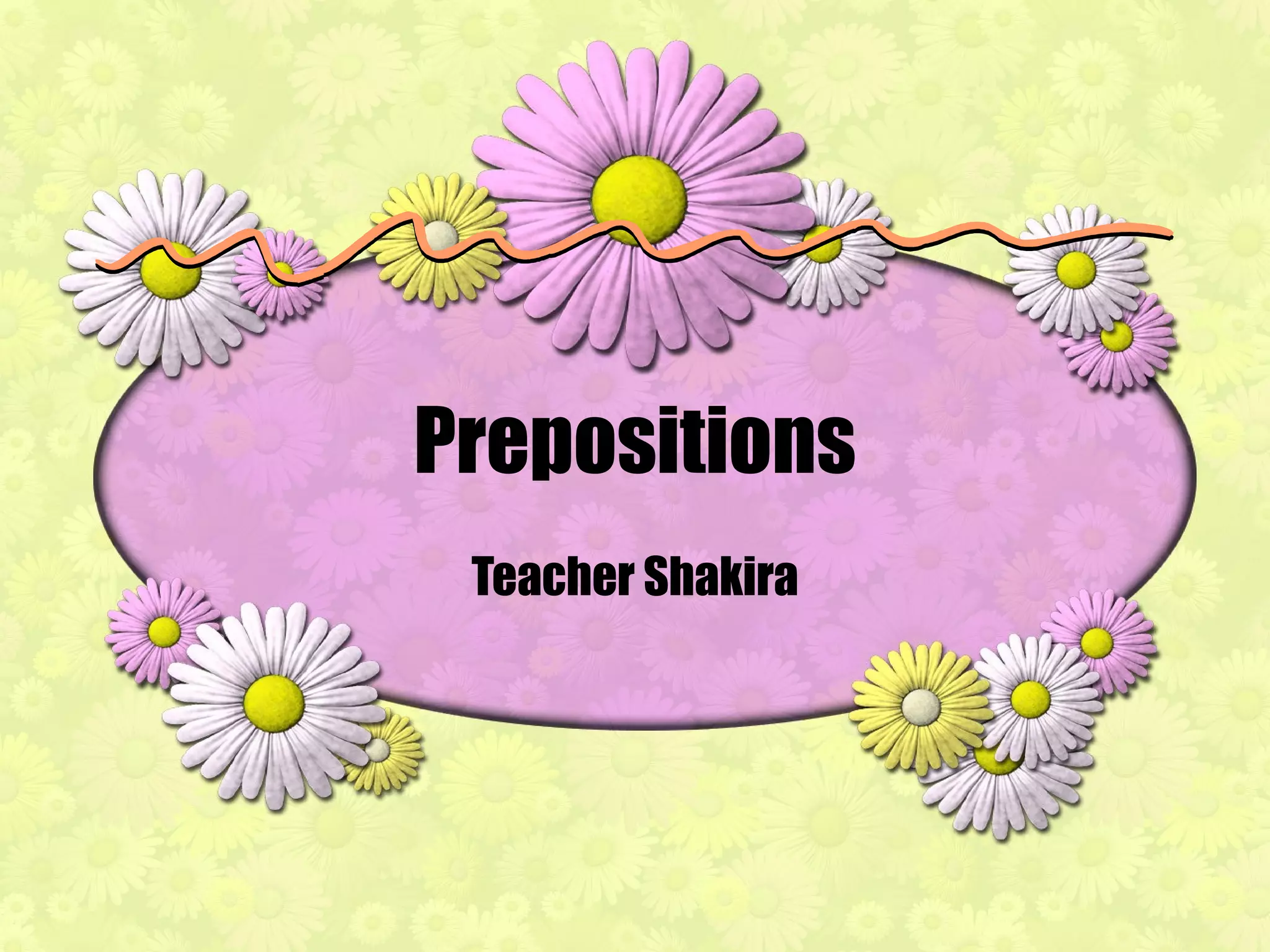 Preposition | PPT