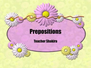 Preposition | PPT