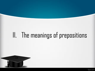 Preposition | PPT